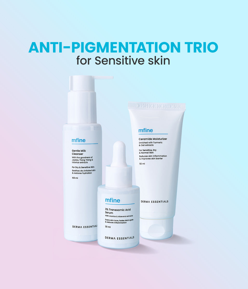 mfine Anti-Pigmentation Trio for Sensitive skin – Derma Essentials